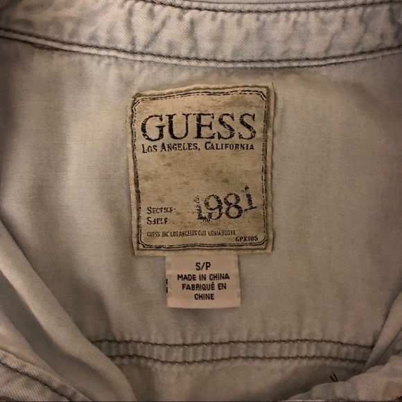 Guess | Tops | Guess Button Down | Poshmark